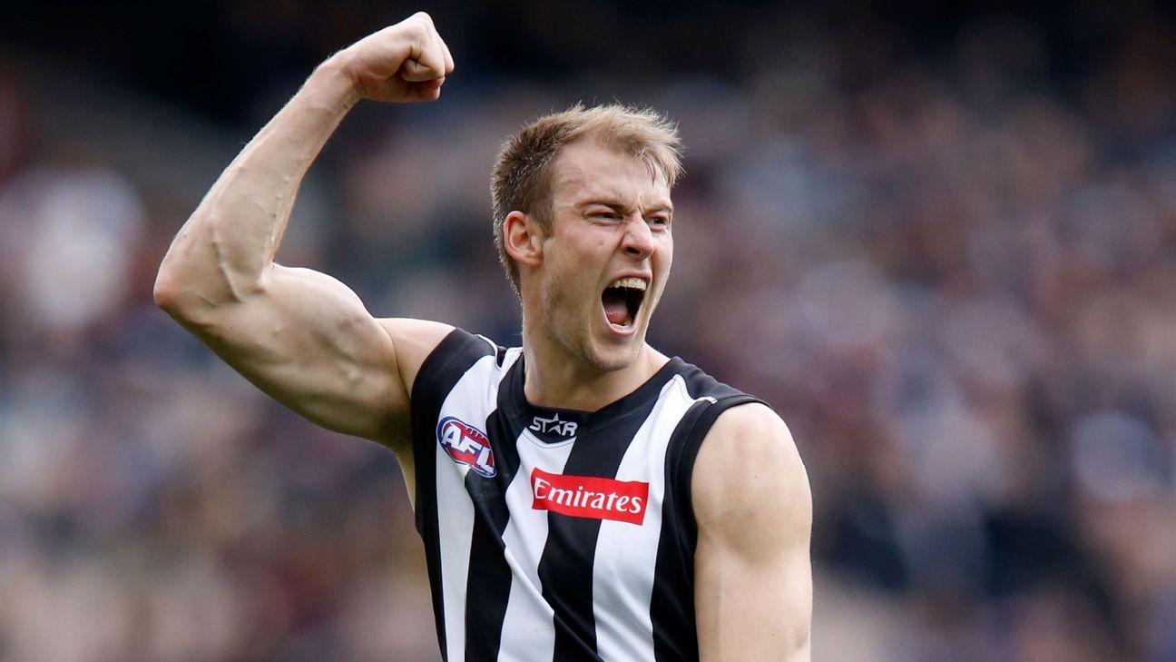 Ben Reid AC joint injury not serious: Collingwood Magpies - ESPN