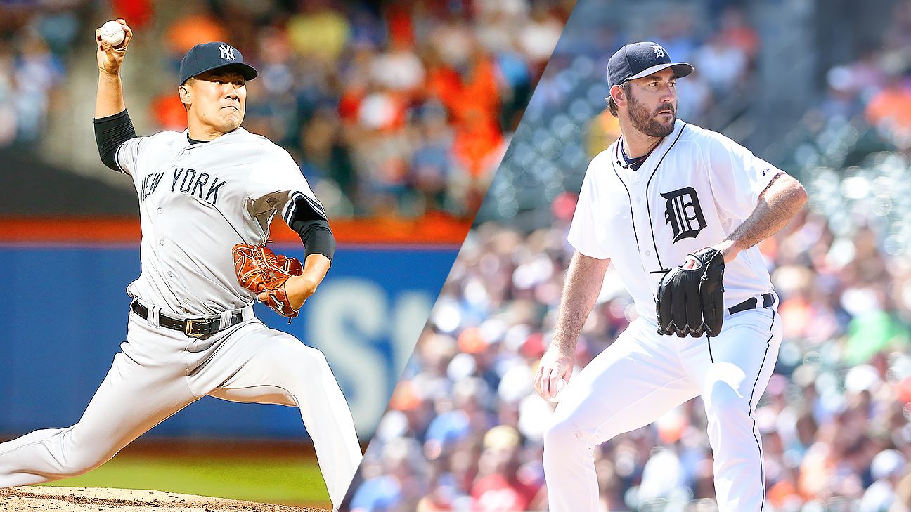 Masahiro Tanaka and Justin Verlander aim to bounce back - ESPN