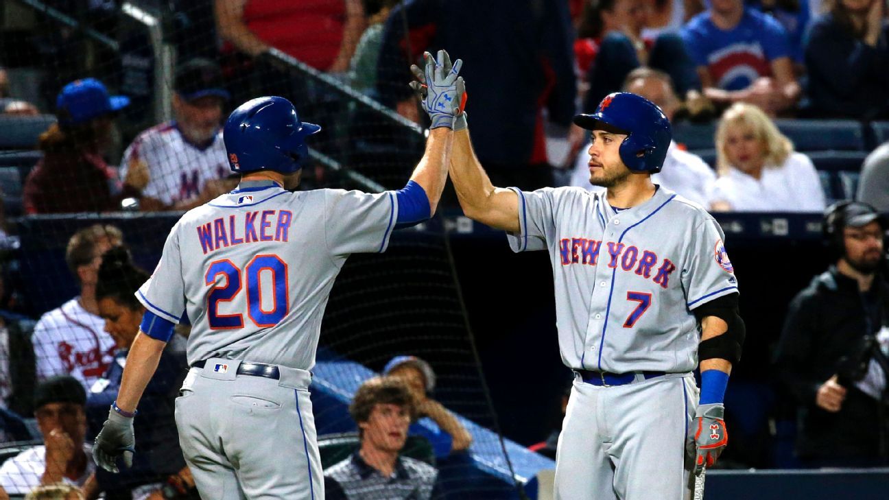 New York Mets' Neil Walker produces 100th career homer in April surge ...