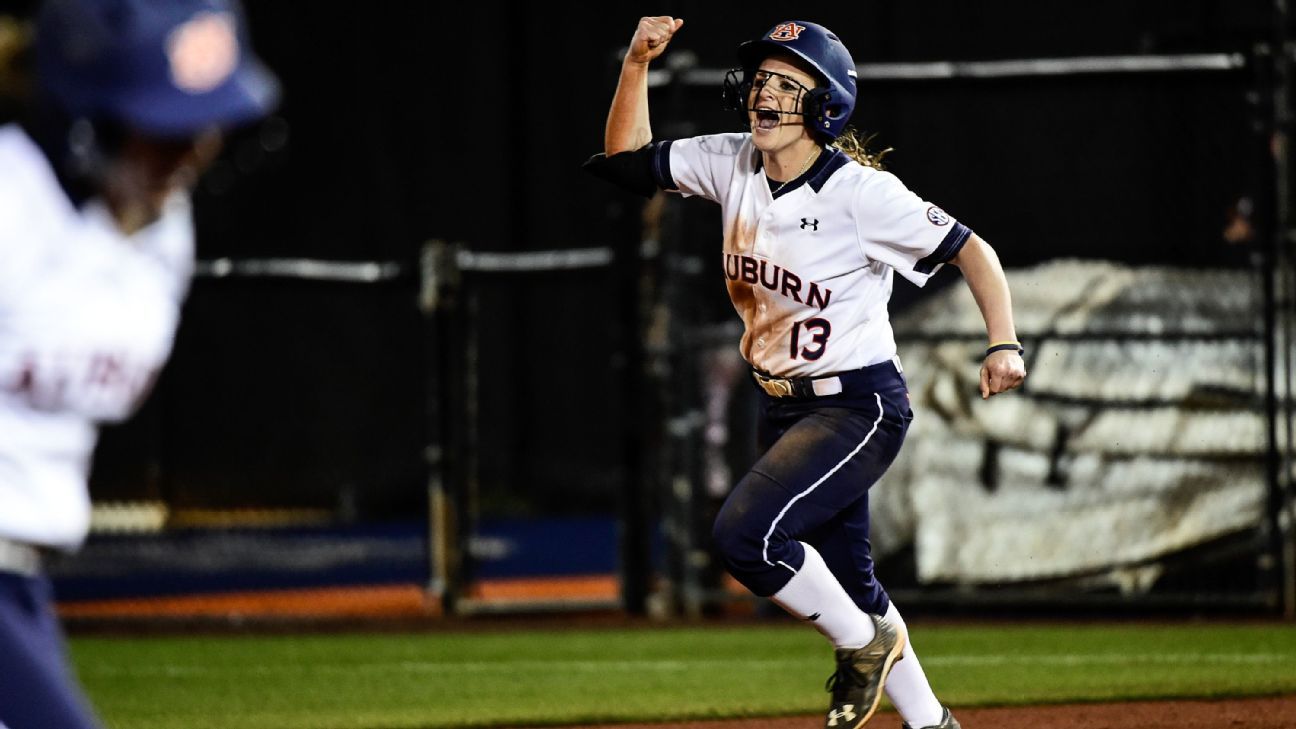 Why Kasey Cooper's closing kick for Auburn could decide the softball ...