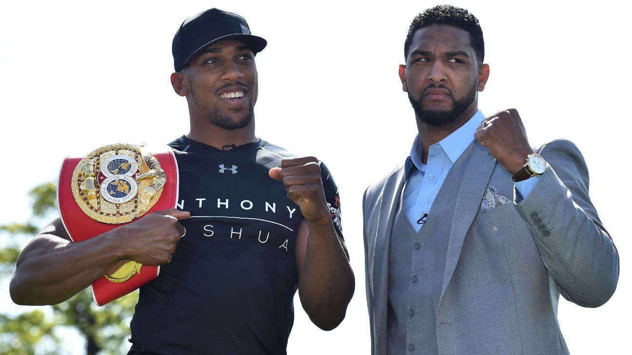 Anthony Joshua targets America after signing exclusive Showtime deal - ESPN