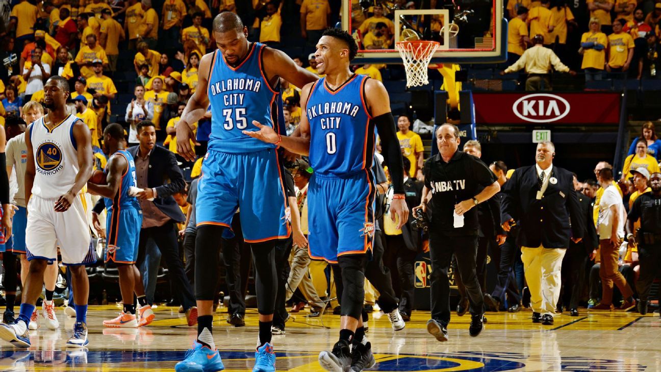 Oklahoma City Thunder mull options with Russell Westbrook - ESPN