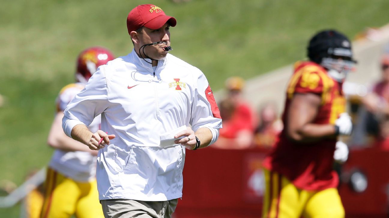 Good start for new Iowa State Cyclones coach Matt Campbell - ESPN - Big ...