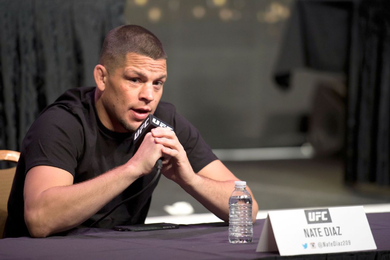 Nate Diaz ya no es un peleador de UFC - ESPN