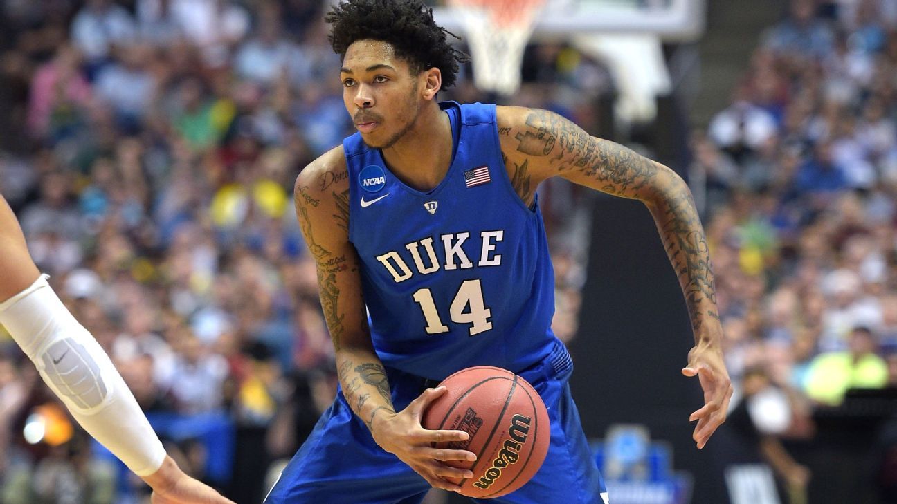 Brandon Ingram of Duke says he's 'eating anything I can' in effort to ...