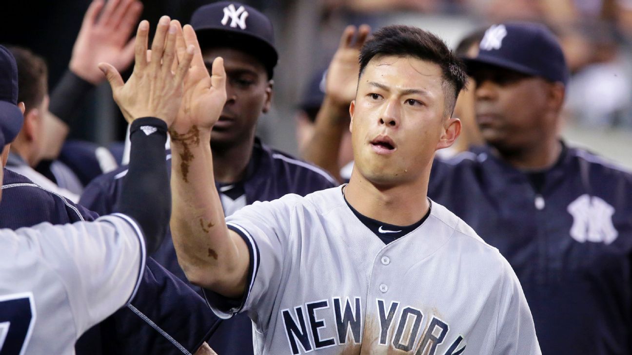 Rob Refsnyder dealt by Yankees to Toronto for 1B Ryan McBroom - ESPN