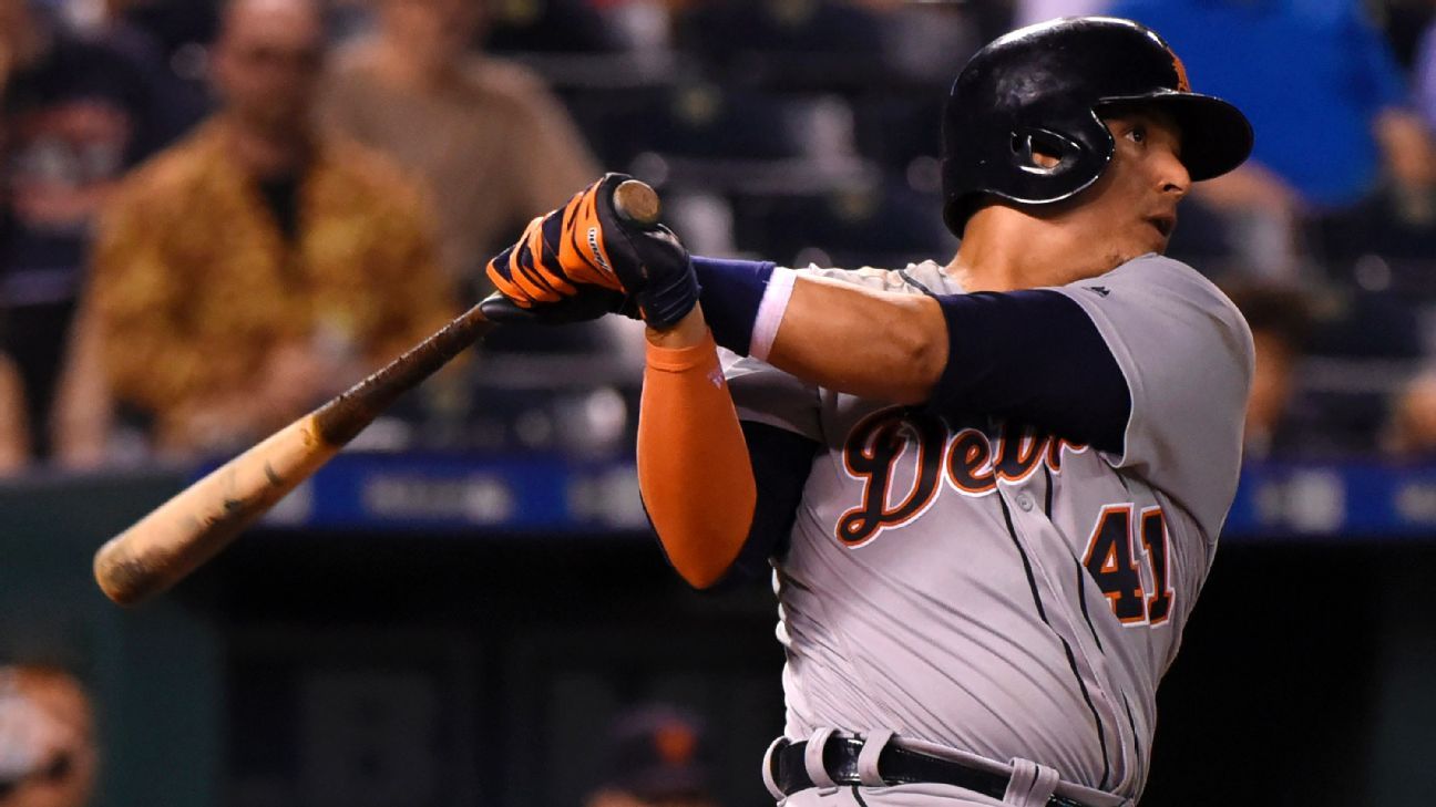 Victor Martinez becomes ninth active player to reach 2,000 hits - ESPN