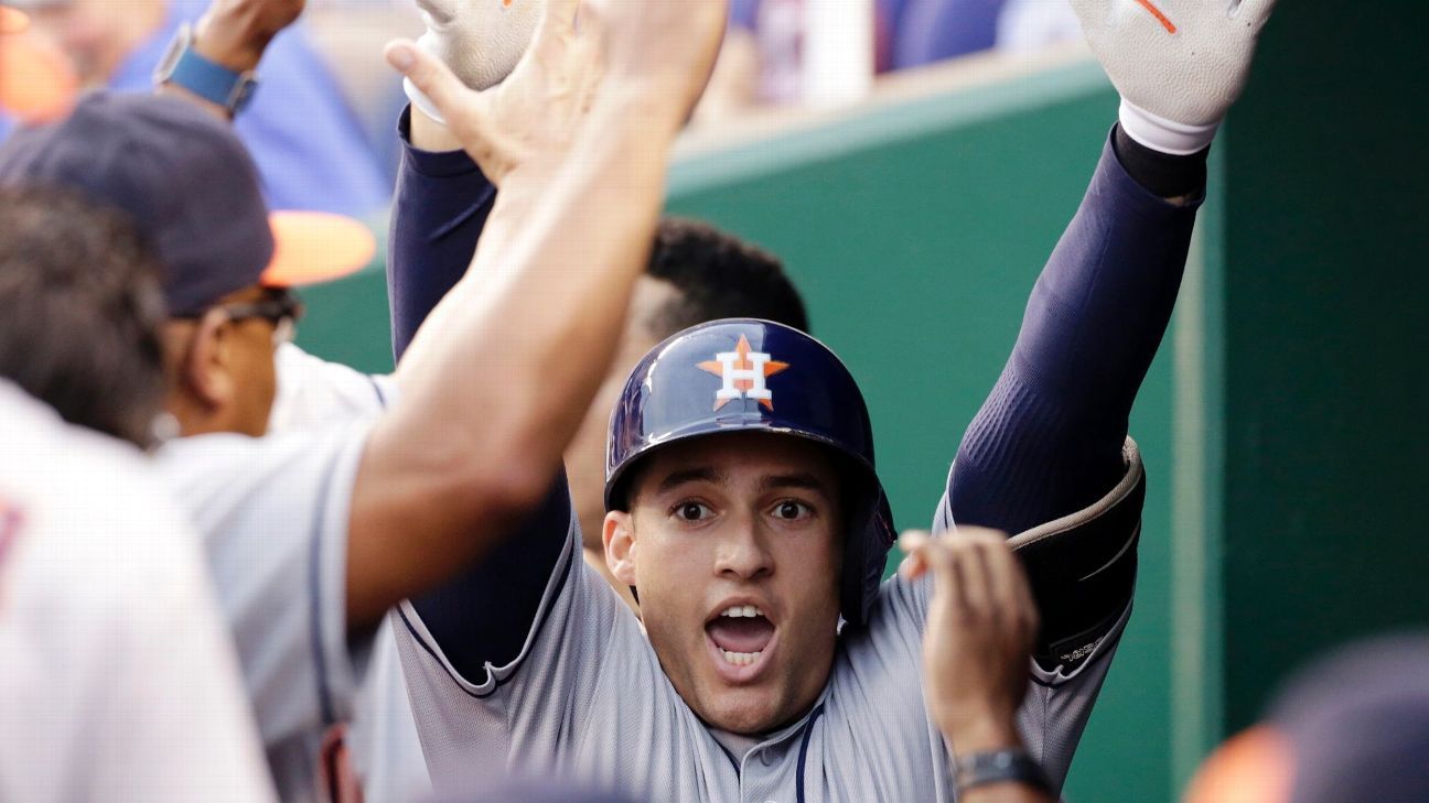George Springer of Houston Astros returns from 10-day DL - ESPN