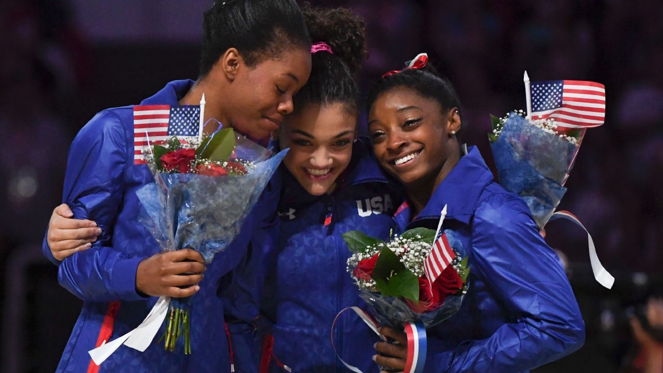 You need to see this picture of Simone Biles and Laurie Hernandez from ...