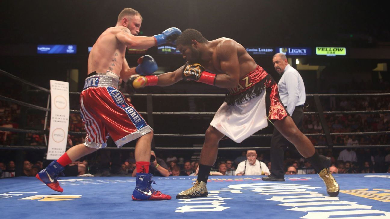 Welterweight Felix Diaz dominates Sammy Vasquez in 10 rounds - ESPN