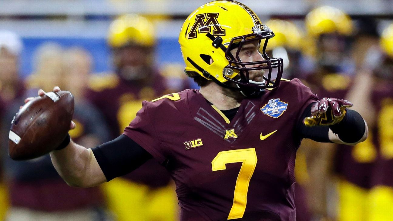 Minnesota Golden Gophers QB Mitch Leidner ready to fulfill potential ...