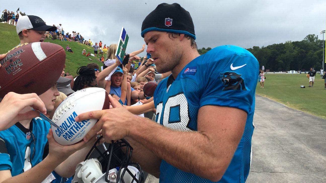 Carolina Panthers' Greg Olsen: NFL's best TE with a toboggan hat - ESPN ...