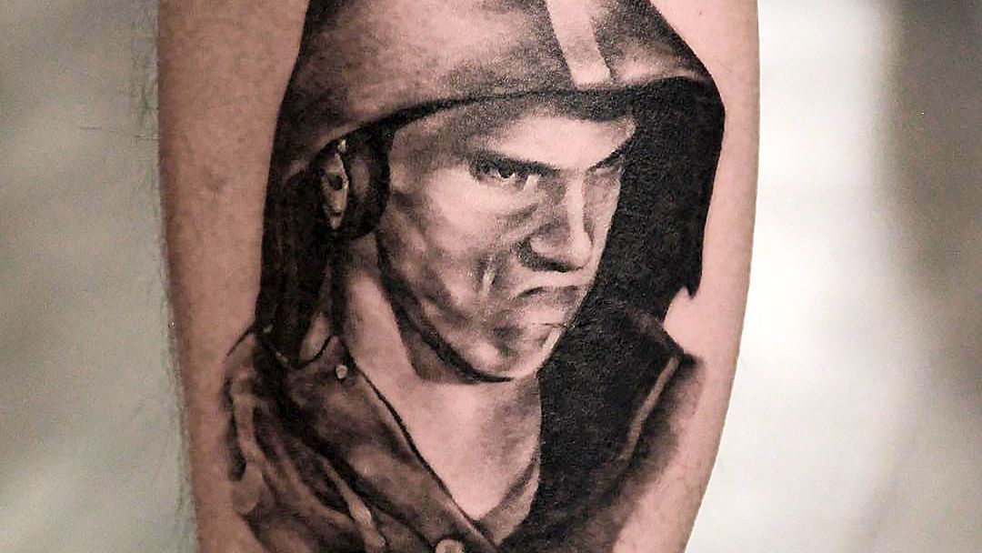 Michael Phelps' glare at Chad le Clos now a tattoo - ESPN