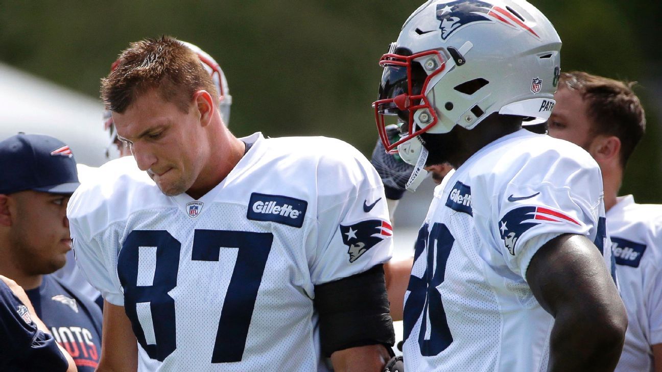 Rob Gronkowski back at practice for New England Patriots - ESPN
