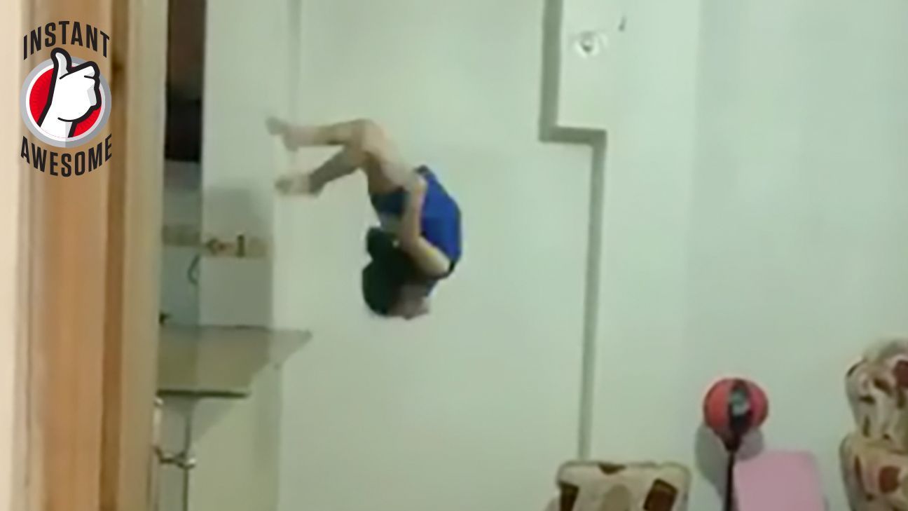 Instant Awesome: The 3-year-old gymnastics prodigy - ESPN