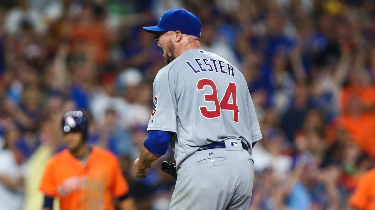 October baseball comes early as Jon Lester helps Cubs to win No. 90 ...