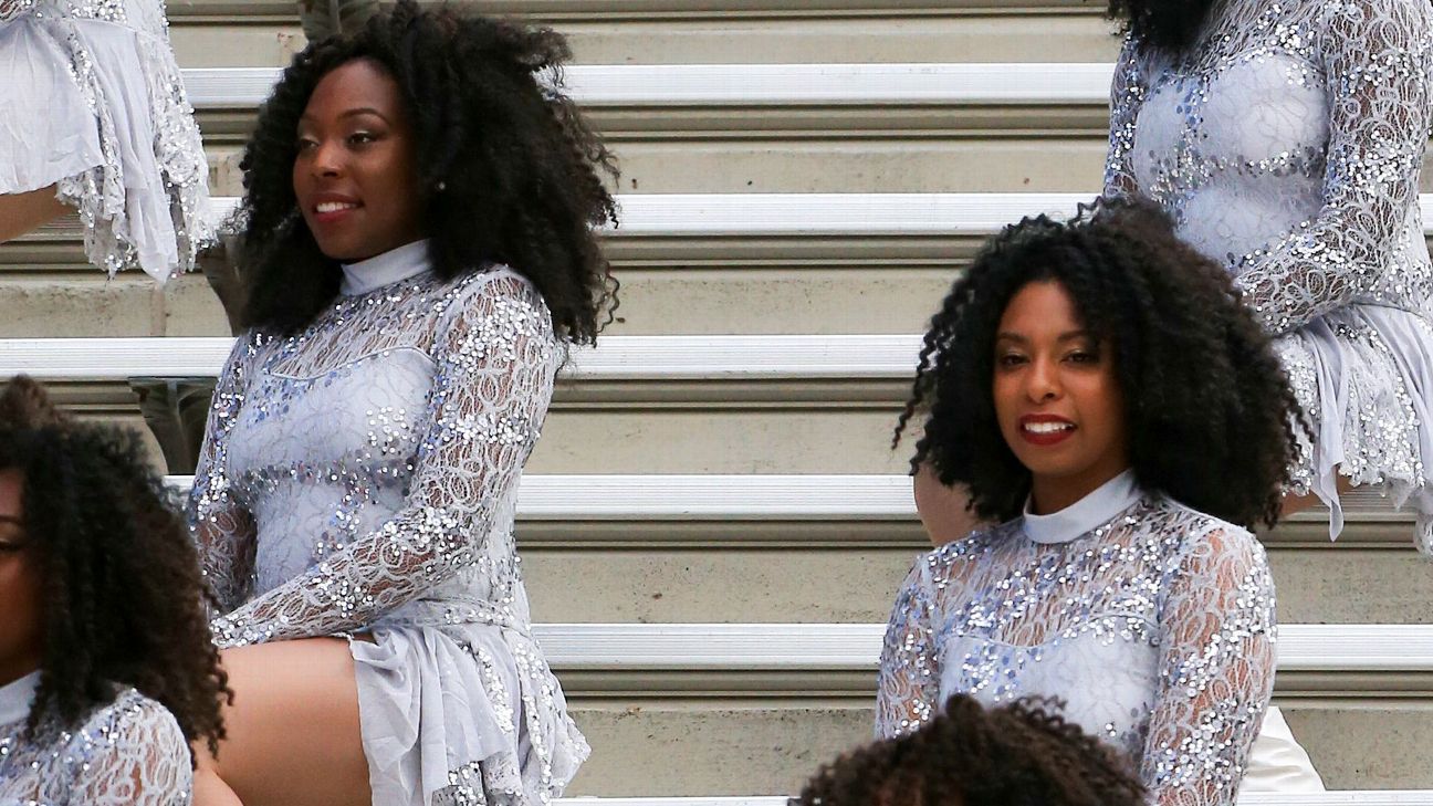 Howard University cheerleaders join in protest, kneel during national ...