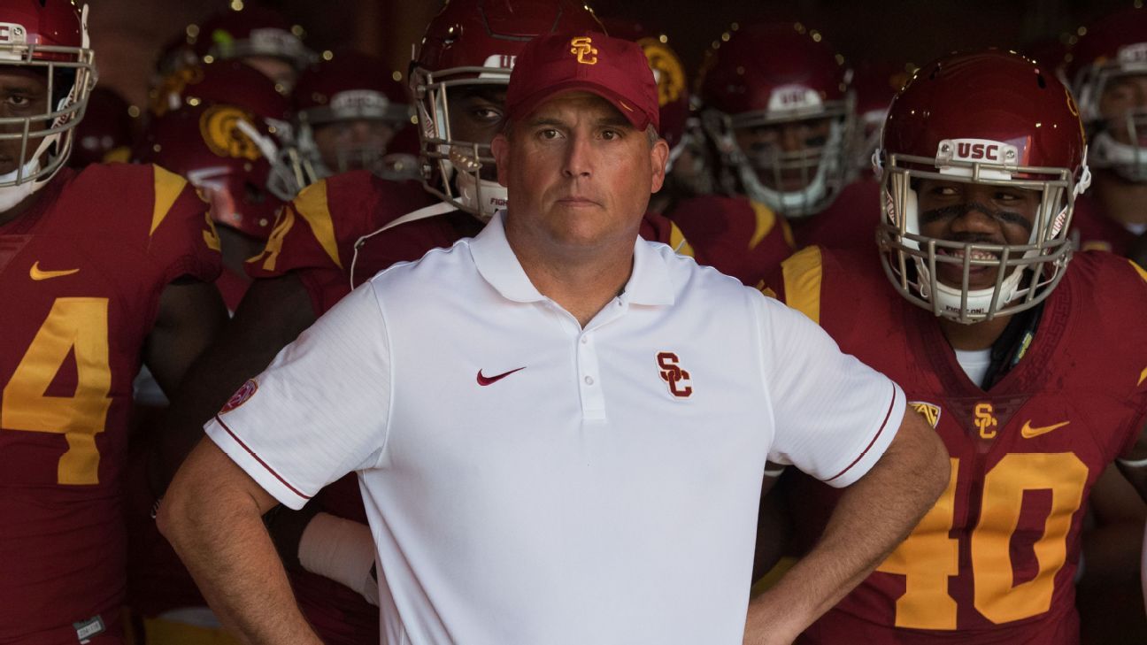 USC Trojans Clay Helton off to a rocky start in first full season as ...