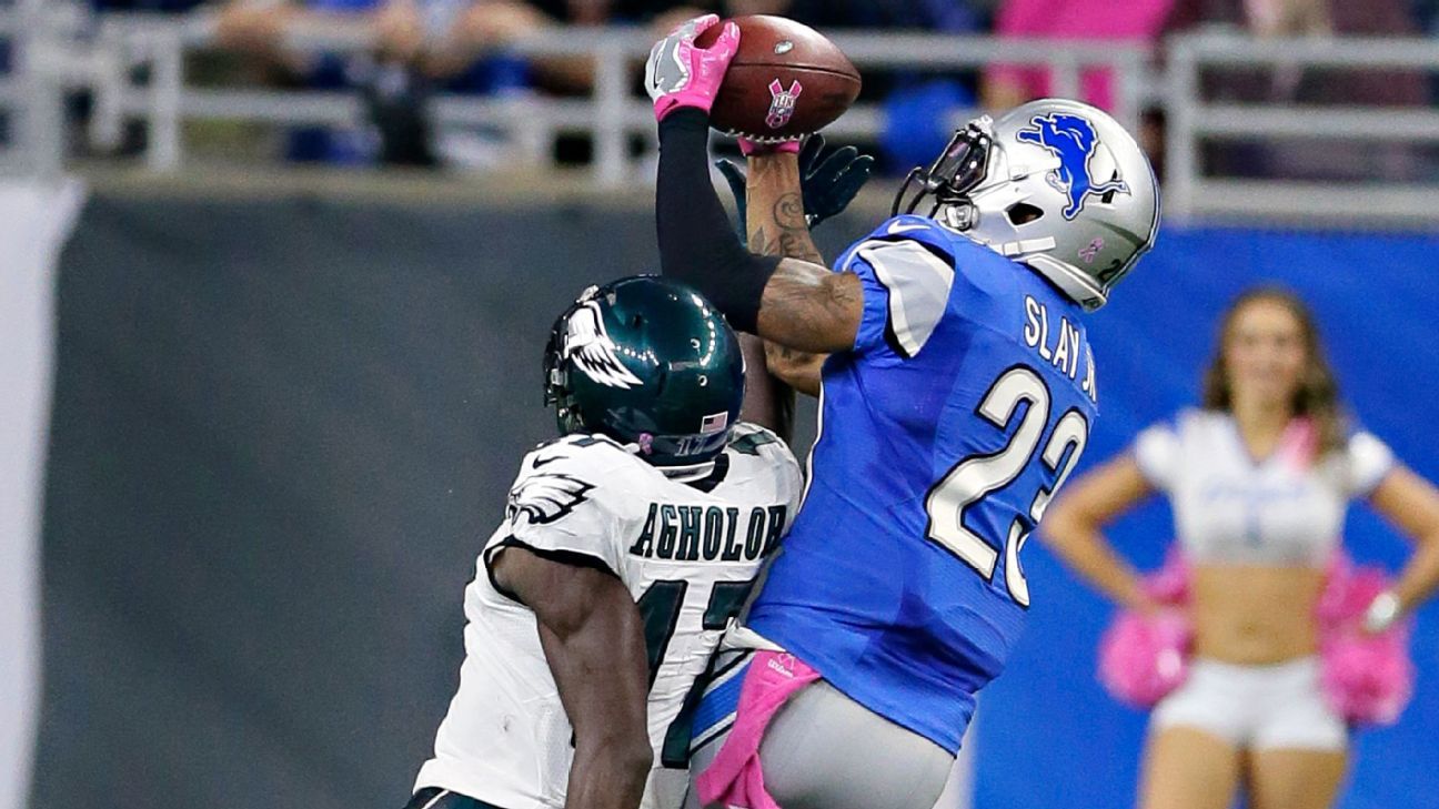 Carson Wentz throws first NFL interception as Eagles fall to Lions - ESPN