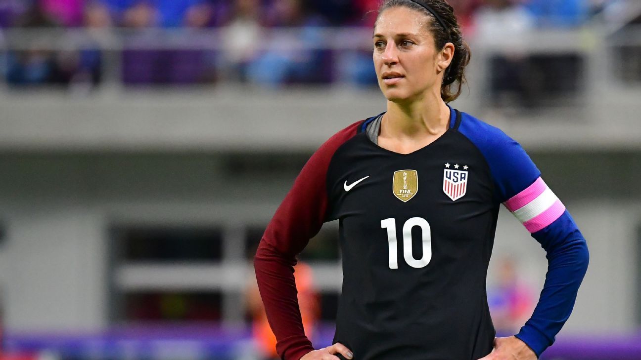 Sources: U.S. Soccer's Carli Lloyd to join Manchester City - ESPN