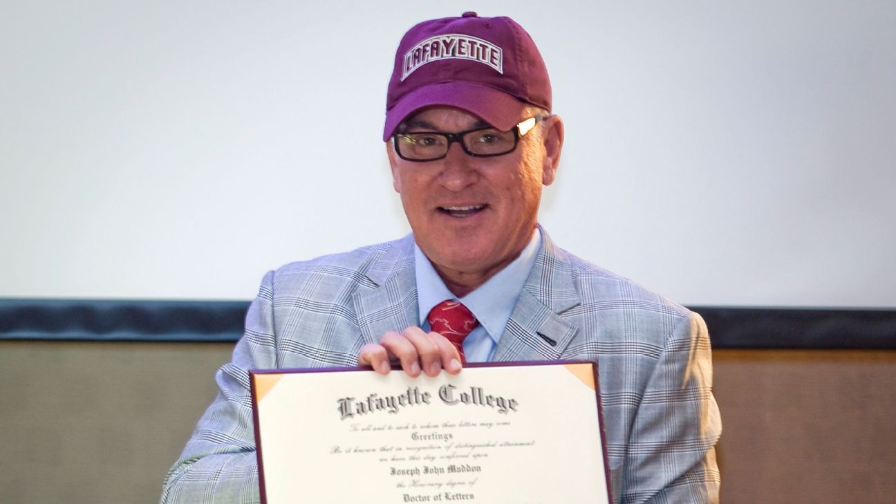 Chicago Cubs manager Joe Maddon played college football for Lafayette ...