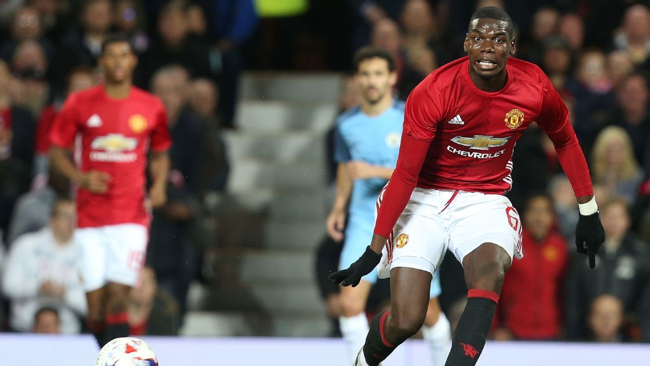 Manchester United's Paul Pogba shows off his silky skills in France ...