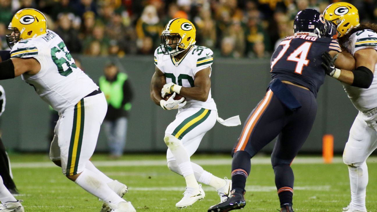 Green Bay Packers waive RB Knile Davis less than two weeks after trade ...