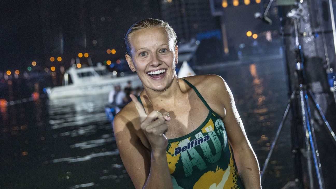 Cliff diving world champion Rhiannan Iffland 'little bit scared' every ...