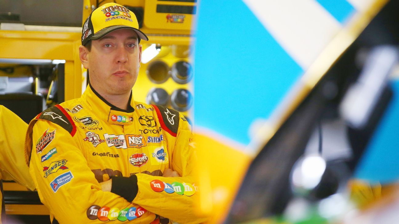 Kyle Busch goes after Joey Logano on pit road - ESPN