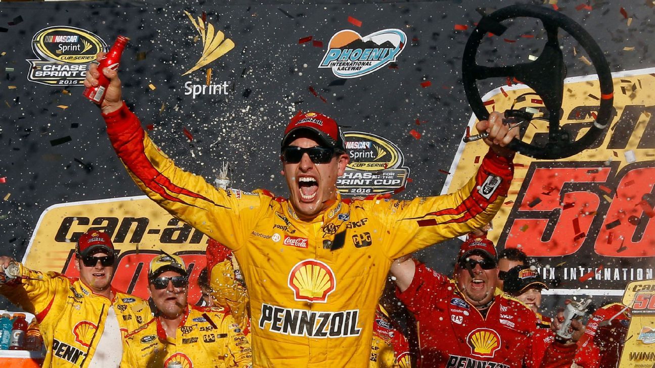 Joey Logano wins Phoenix as he, Kyle Busch complete final 4 - ESPN