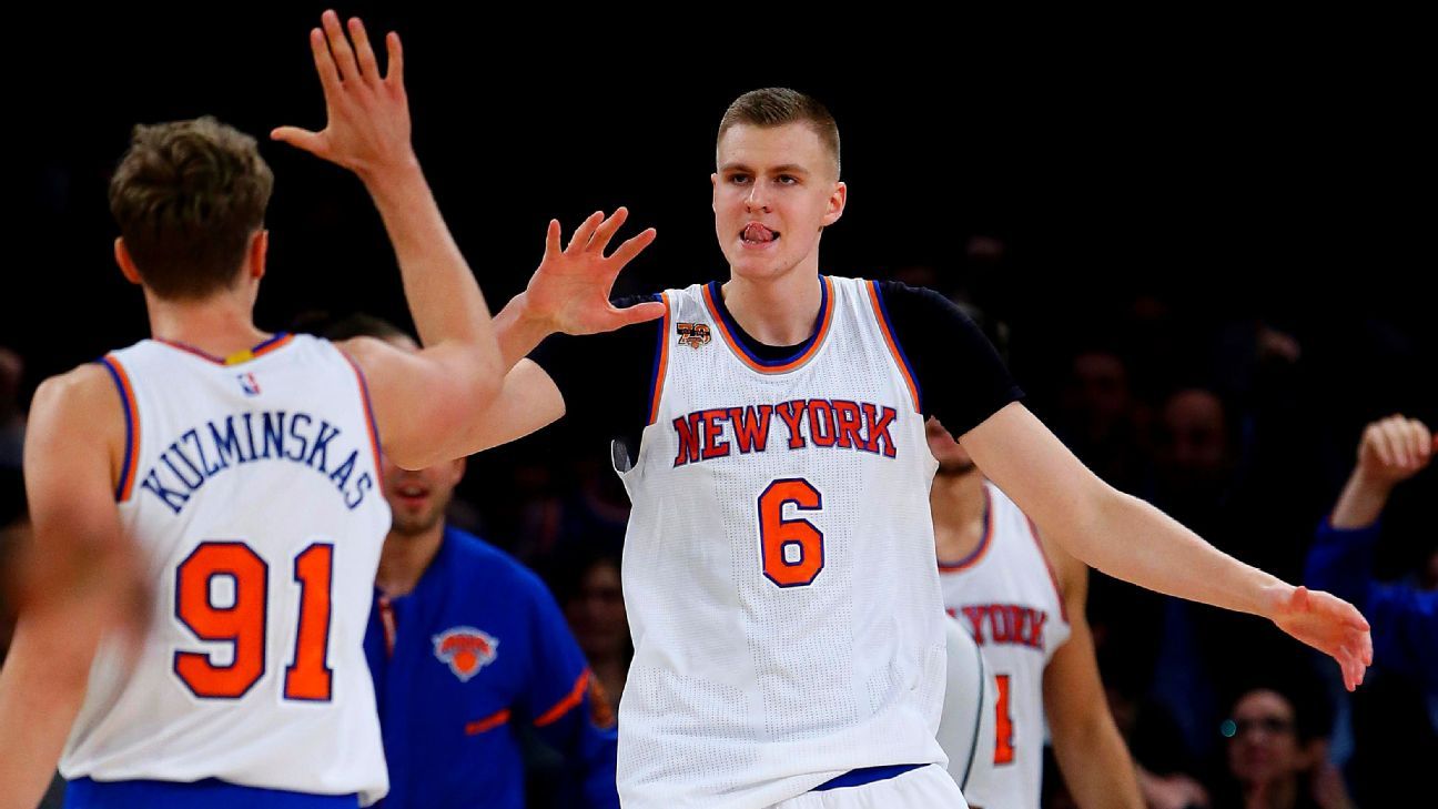 Derrick Rose on Kristaps Porzingis' 35-point night: 'That's scary ...