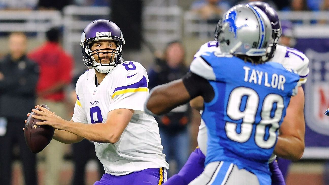 Sam Bradford's first year with Vikings: Shiny stats in shifting sands ...