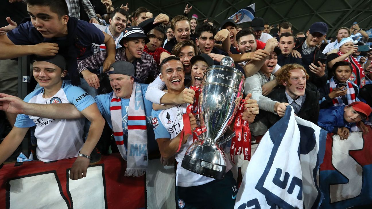 Tim Cahill guides Melbourne City to their maiden piece of silverware - ESPN