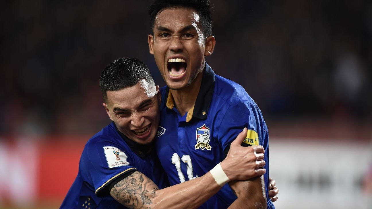 Myanmar vs. Thailand - Football Match Summary - December 4, 2016 - ESPN