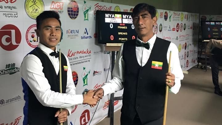 Aung Htay and Chit Ko Ko on Billiards in Myanmar - ESPN