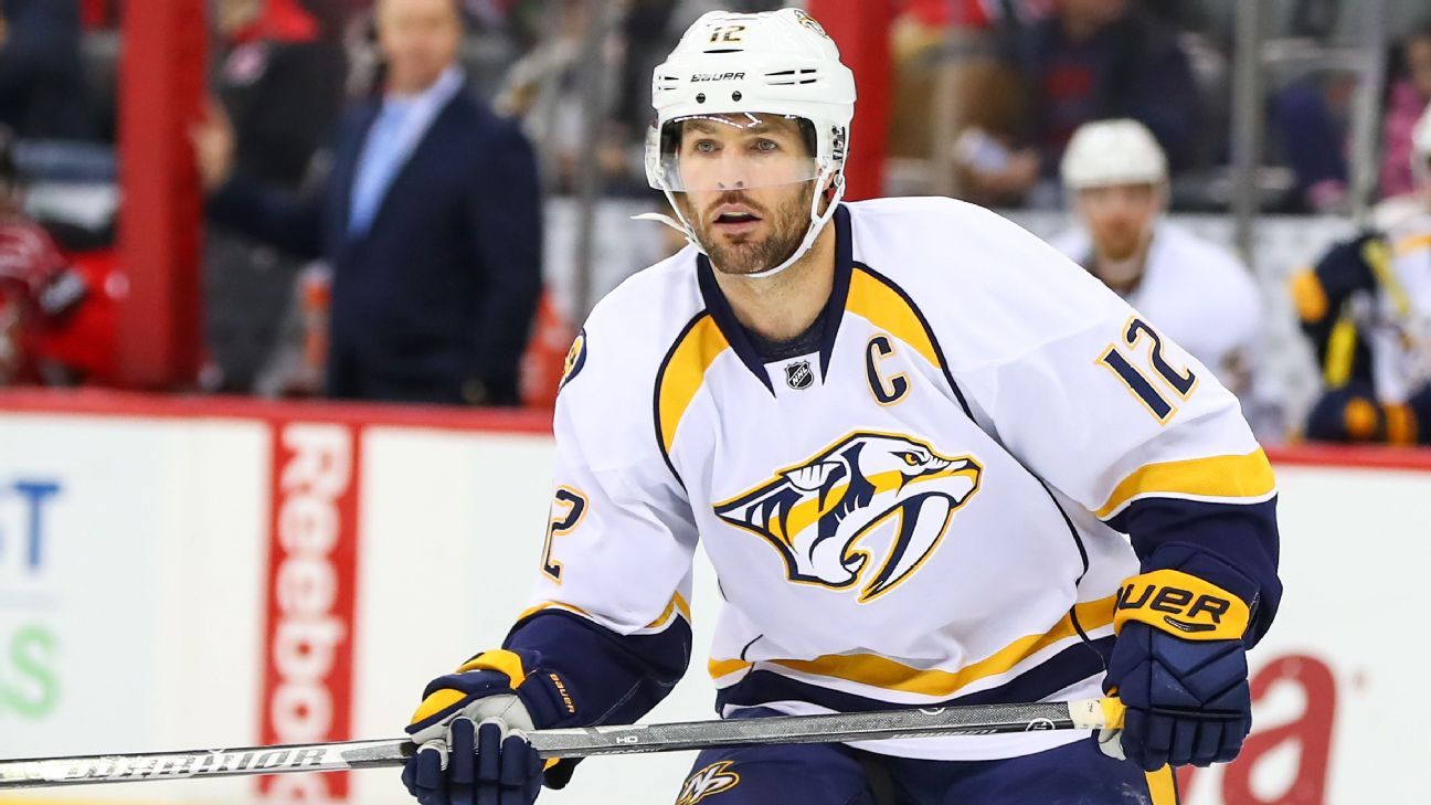 Nashville Predators captain Mike Fisher announces retirement - ESPN