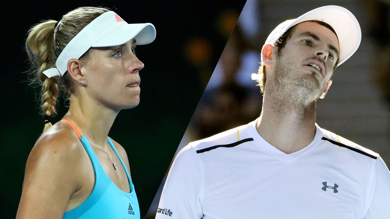 Australian Open - Andy Murray, Angelique Kerber losses remind us how ...