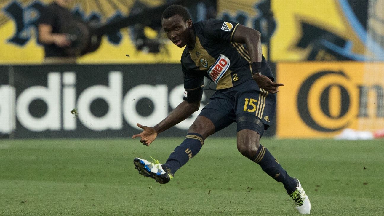 Joshua Yaro to miss 3-4 months for Philadelphia Union after surgery - ESPN