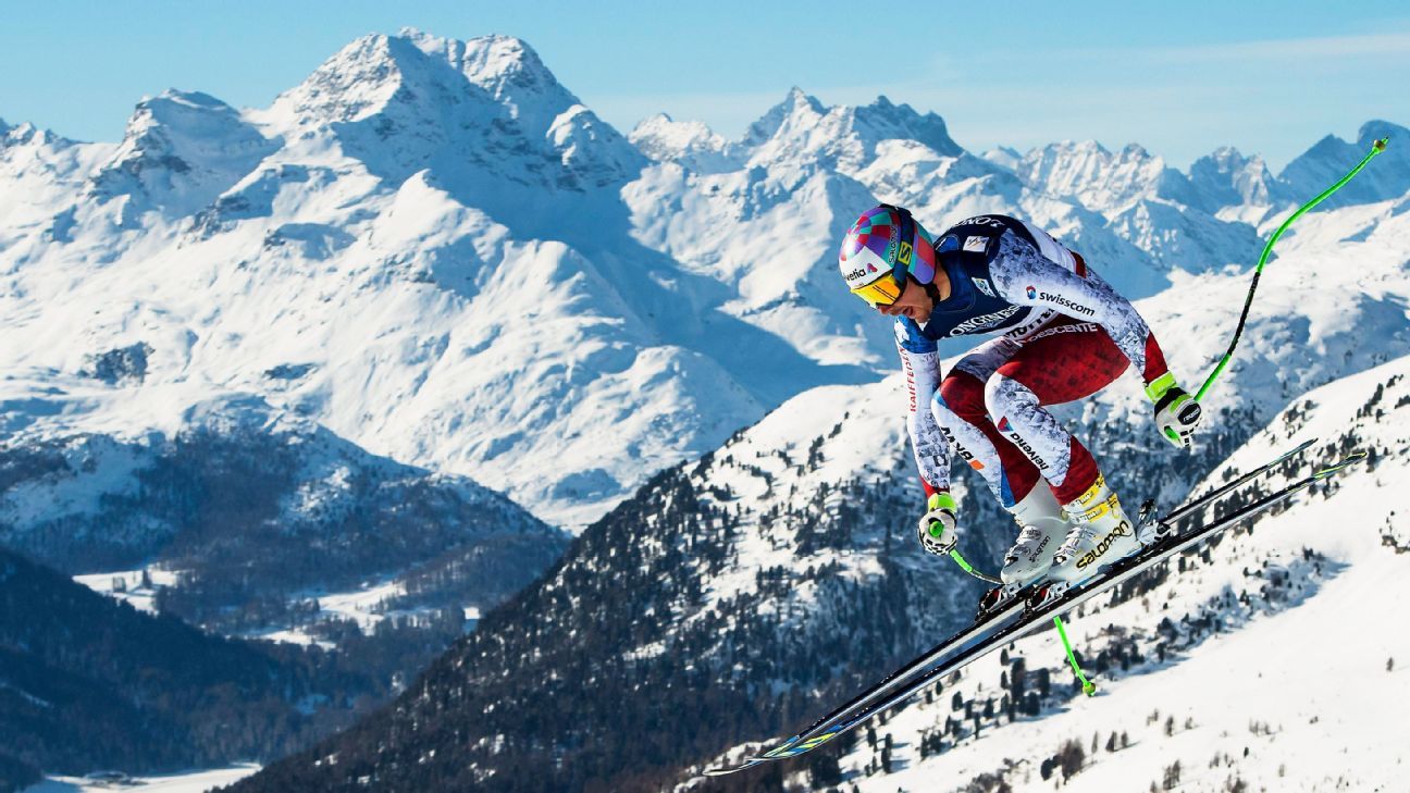 Luca Aerni flips standings to win combined at ski worlds - ESPN