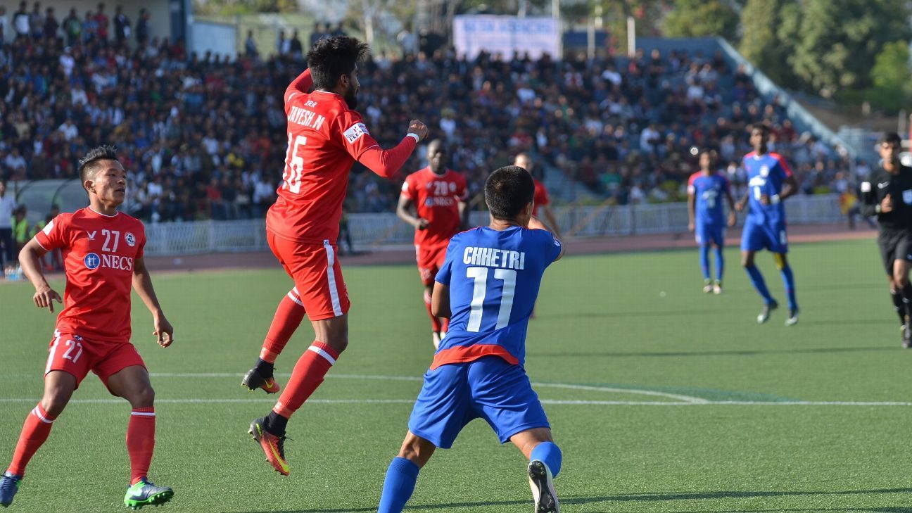 I-League Round Nine Report: Sunil Chhetri's record-breaking strike ...