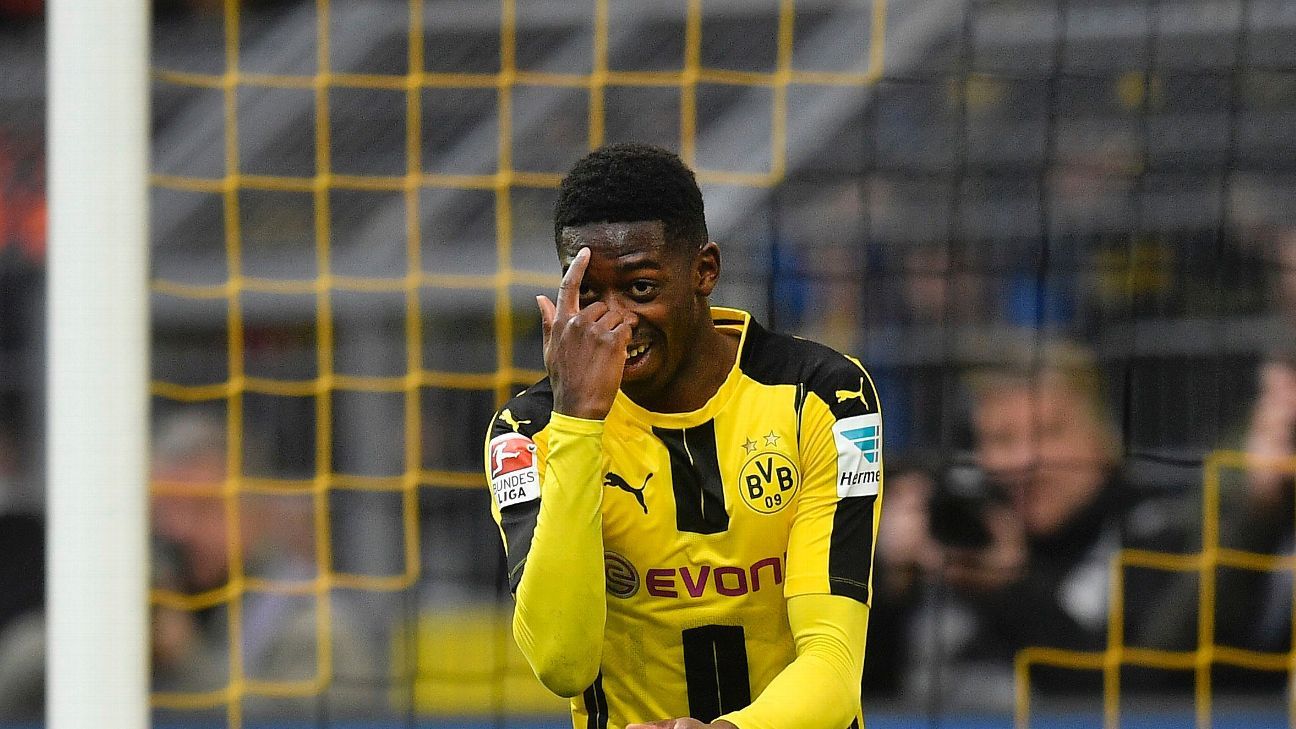 Dembele, Dortmund run Wolfsburg ragged amidst partial stadium closure ...
