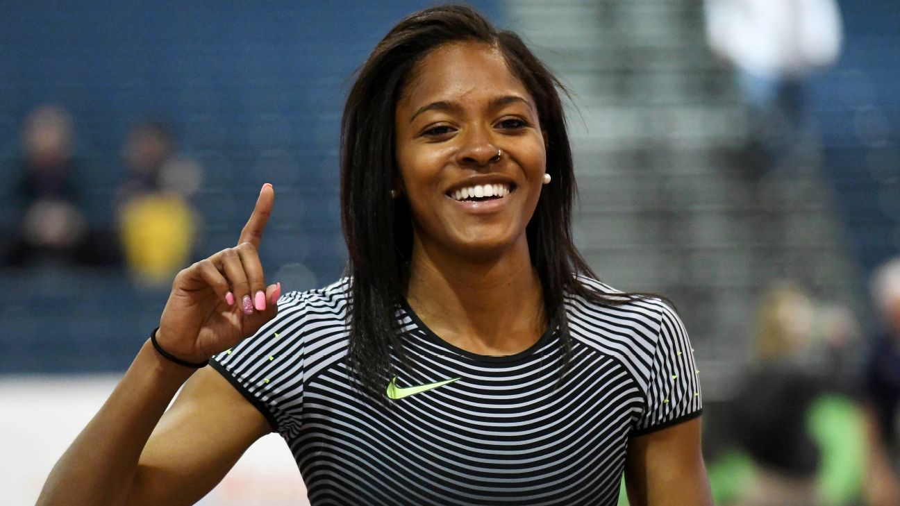 Erica Bougard wins pentathlon at USA Track & Field Indoor - ESPN