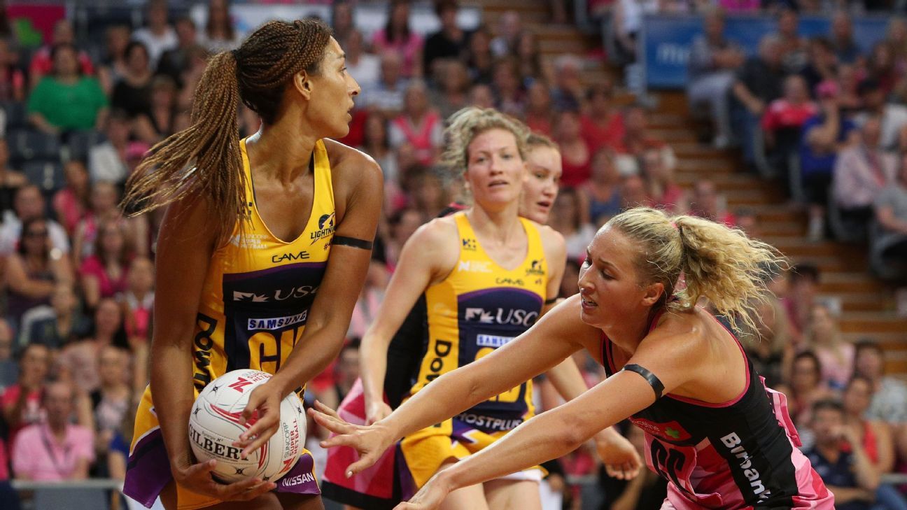 Lightning strikes in Adelaide netball - ESPN