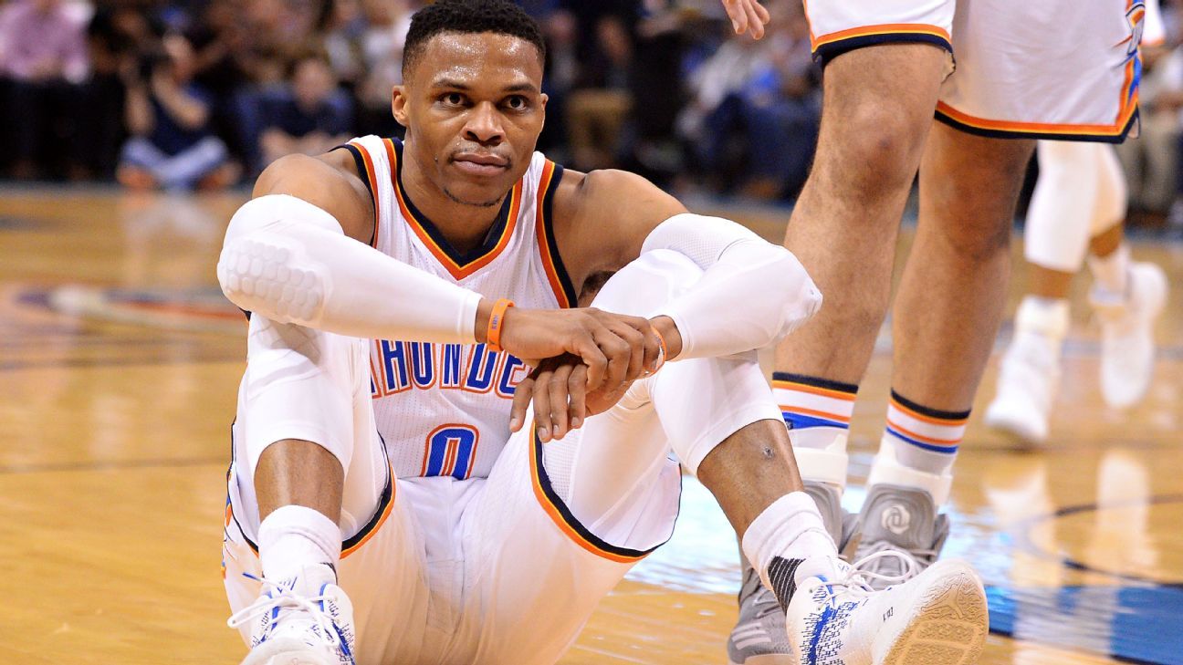 Russell Westbrook' 58 points ties SuperSonics/Thunder franchise record ...