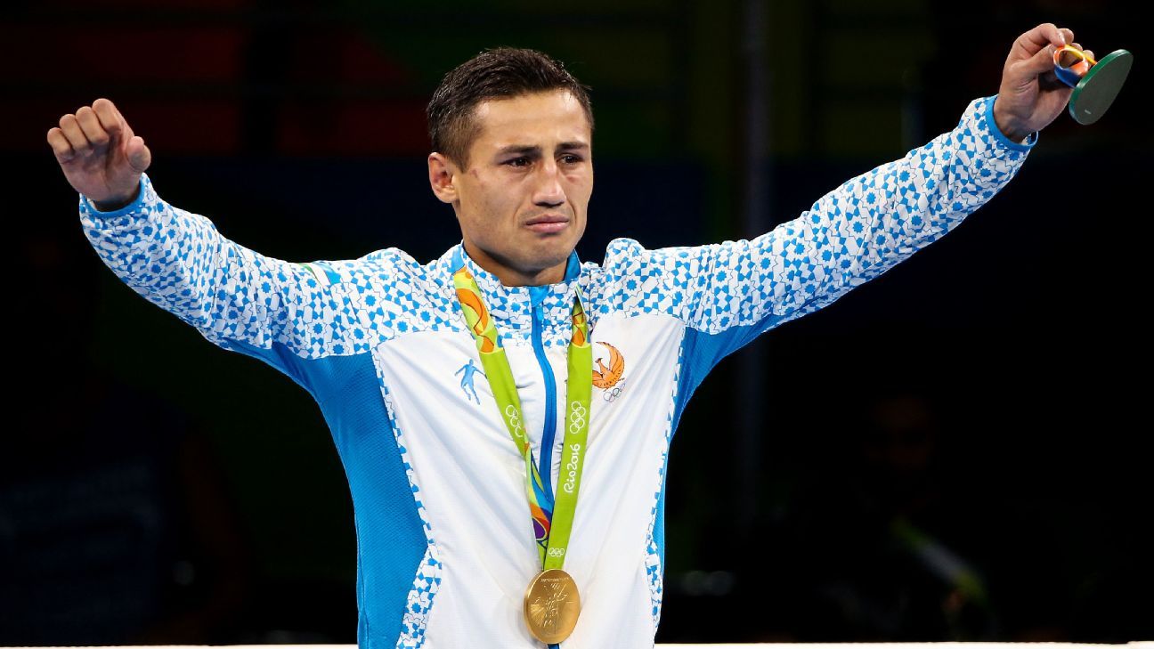 Top Rank signs light welterweight gold medalist Fazliddin Gaibnazarov ...