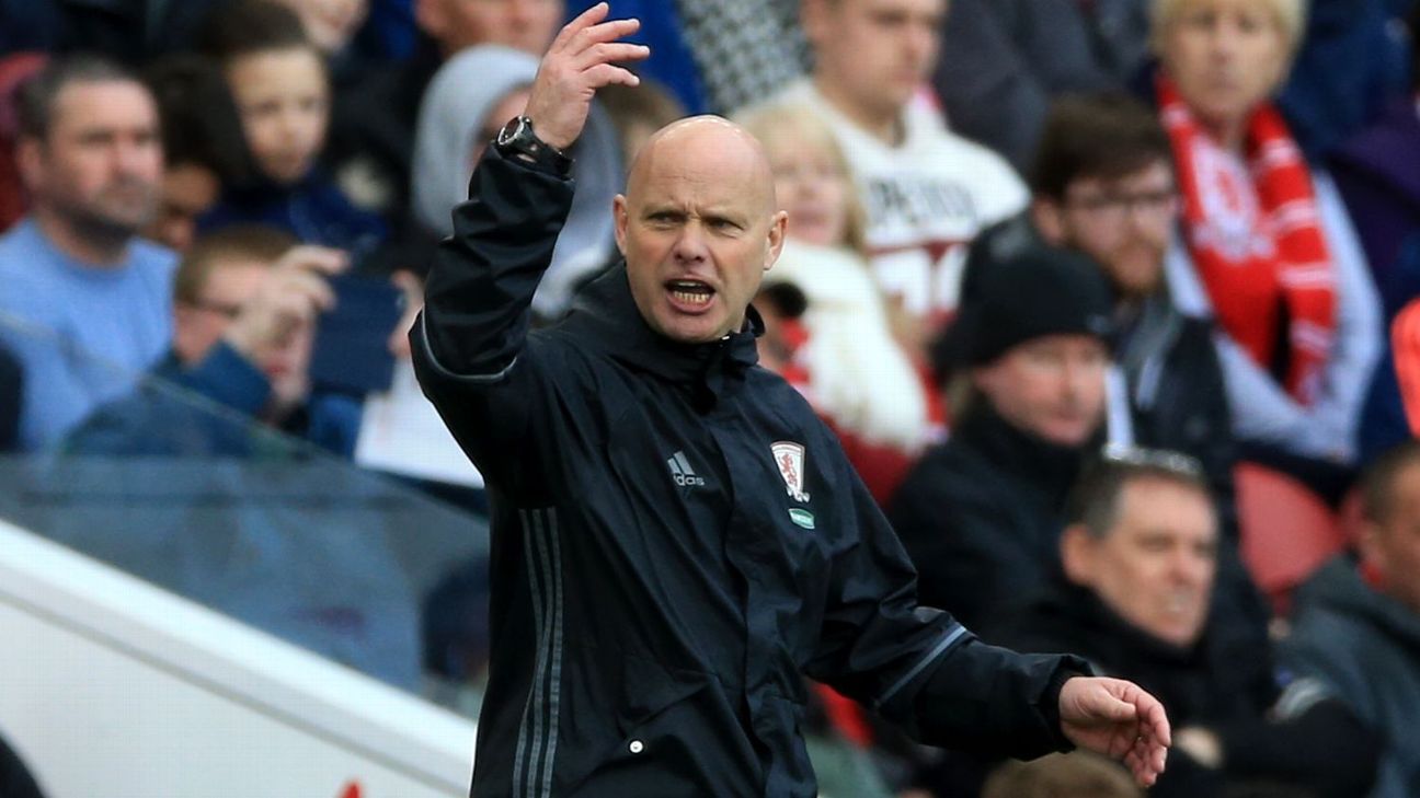 Steve Agnew's position at Middlesbrough uncertain - ESPN