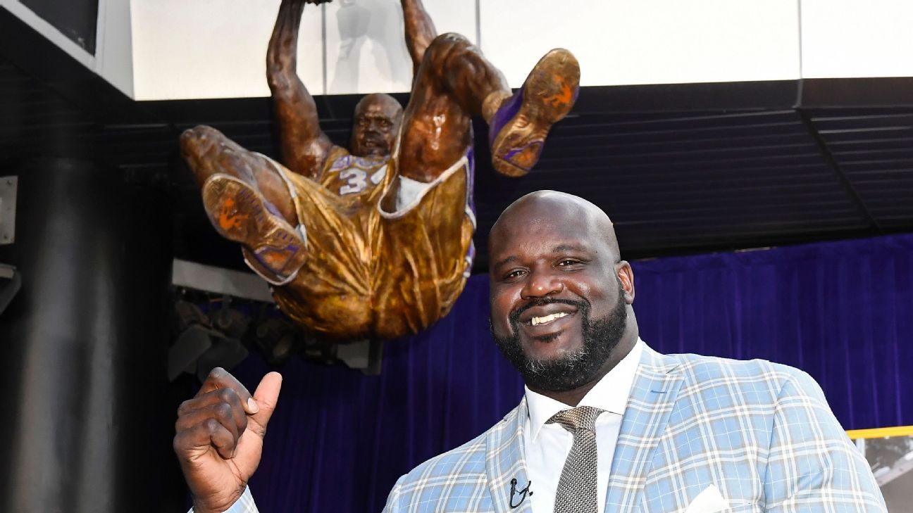 Shaquille O'Neal's rivalries continue to soften over time - ESPN