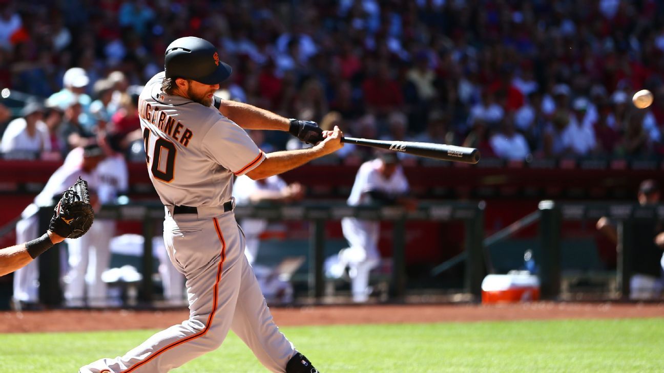 Madison Bumgarner hits 2 Opening Day home runs, sets MLB record by ...