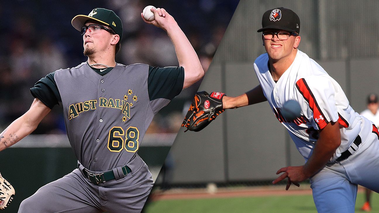 Alex and Lachlan Wells, 20-year-old twin pitching prospects, are making ...