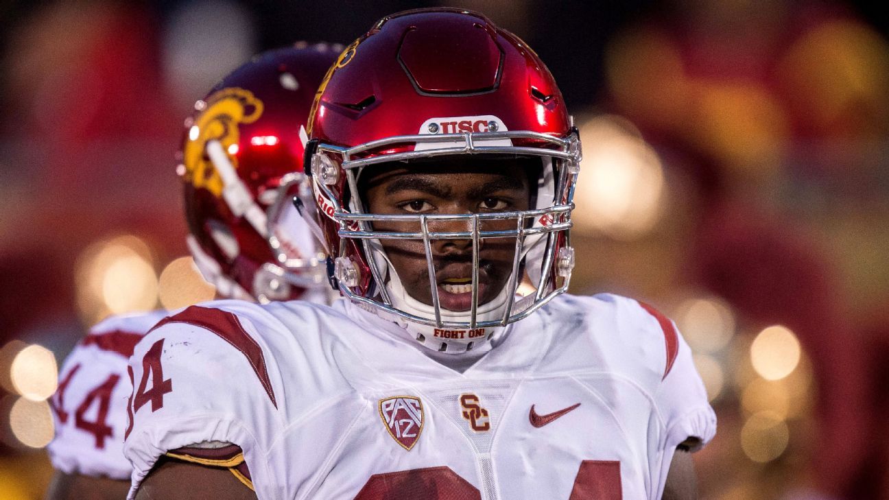 Rasheem Green of USC Trojans declares for NFL draft - ESPN